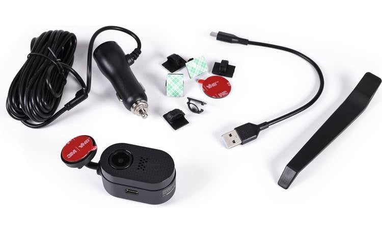 Cobra SC 120 QHD dash cam with GPS, Bluetooth®, and Wi-Fi® at Crutchfield