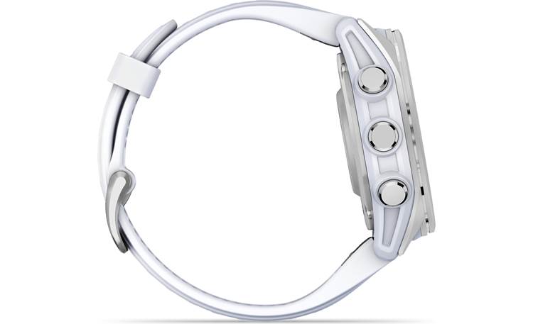 Garmin fenix 8 (Silver with Whitestone Band) Multisport GPS smartwatch ...