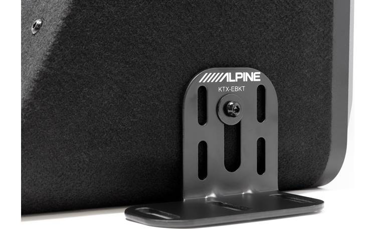 Alpine KTX-EBKT Subwoofer mounting brackets at Crutchfield