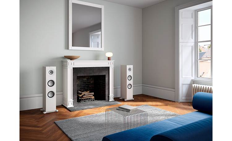 KEF Q7 Meta (Satin White) Floor-standing speaker at Crutchfield