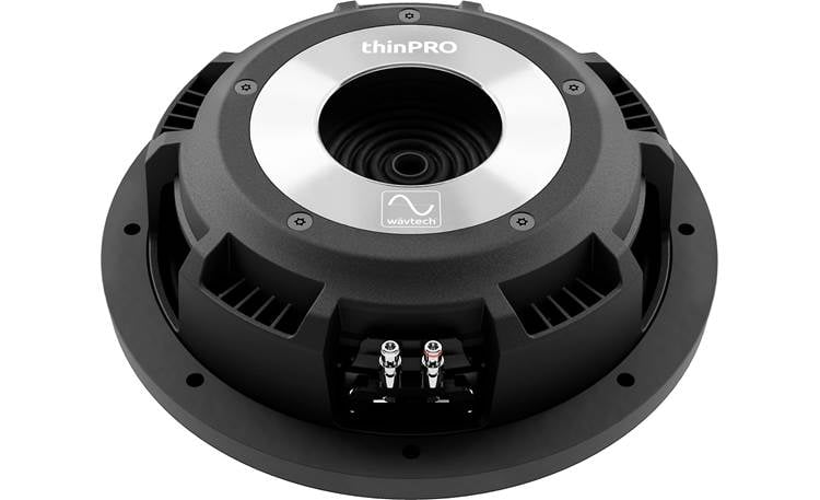 W&vtech thinPRO12-2 12" 2-ohm shallow-mount component subwoofer at Crutchfield