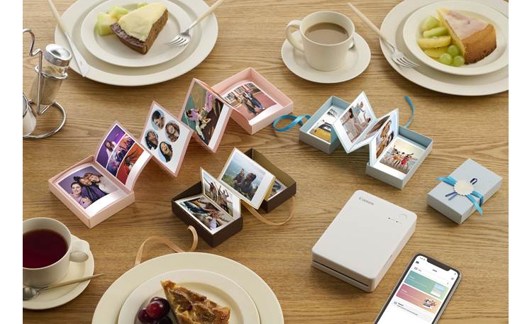 Canon SELPHY Square QX20 (Dark Gray) Portable battery powered photo ...