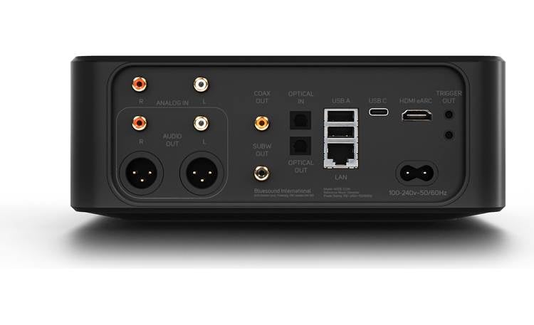 Bluesound NODE ICON Reference music streamer with built-in Wi-Fi, Apple AirPlay® 2, Bluetooth ...