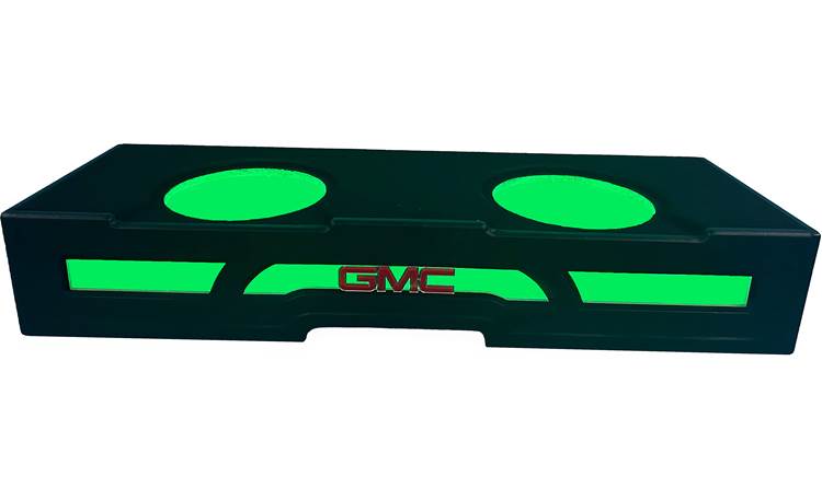 SPL Boxes PRO210GMC07VRGB Custom-fit dual 10" ported shallow mount ...