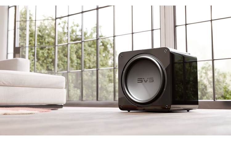 SVS SB17-Ultra R|Evolution (Piano Gloss) 17" powered subwoofer with digital processing and ...