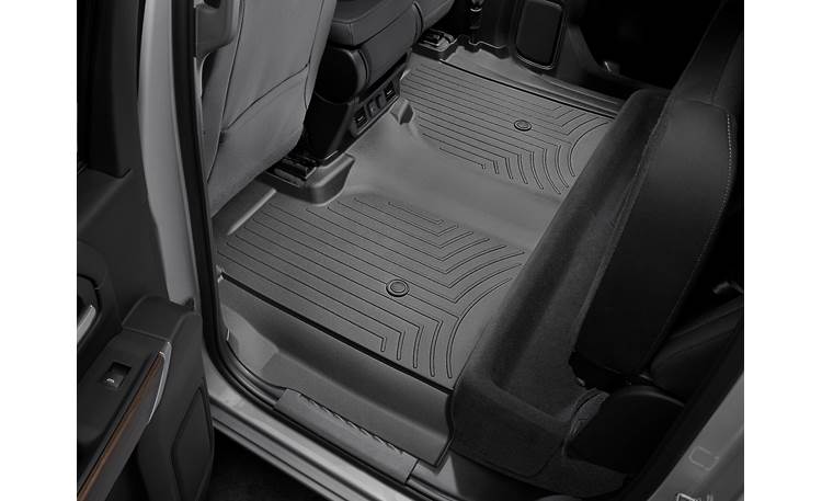 Weathertech Rear FloorLiner 4414363, Black Custom-fit 2nd-row liner for ...