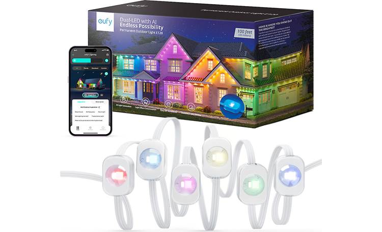 eufy by Anker Permanent Outdoor Lighting Weather-resistant RGBWIC light ...