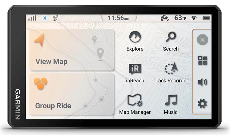 Garmin Tread® 2 Portable GPS navigator with 6" display for powersports ...
