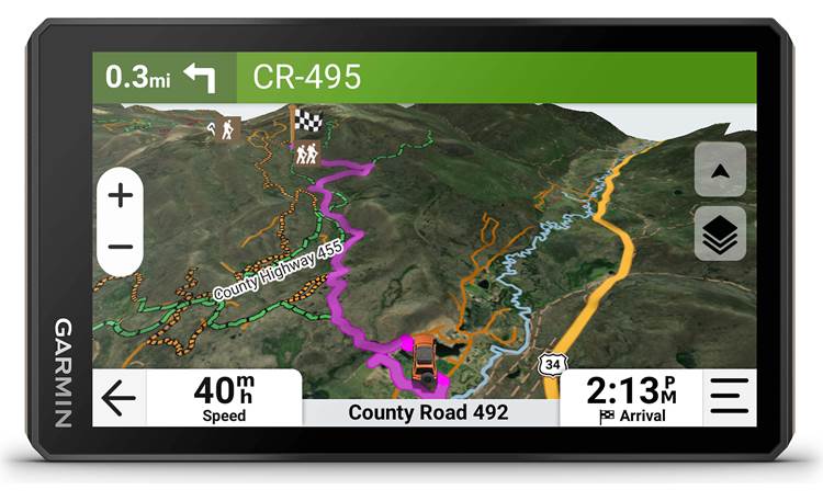 Garmin Tread® 2 Portable GPS navigator with 6" display for powersports ...