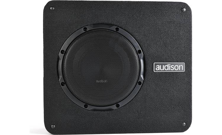 Audison Prima APBX 8 DS Sealed enclosure with 8" 4-ohm shallow DVC subwoofer — dual 4-ohm voice ...