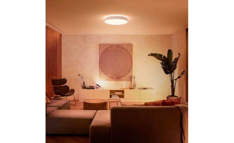 Philips Hue Enrave White Ambiance Ceiling Light (Medium) (White) Smart ...