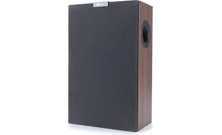 KEF Q4 Meta (Walnut) On-wall speaker at Crutchfield