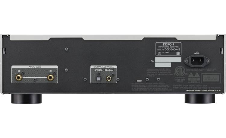 Denon DCD-3000NE (Silver) SACD/CD player at Crutchfield