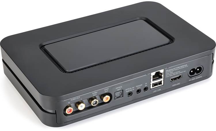 Bluesound NODE (N132) (Black) Streaming music player with built-in Wi-Fi®, Apple AirPlay® 2, and ...