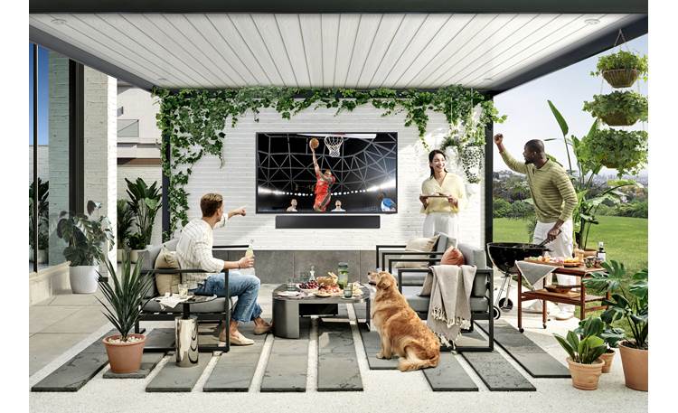 Samsung QN75LST7D "The Terrace" (75") LST7D partial-sun outdoor Smart ...