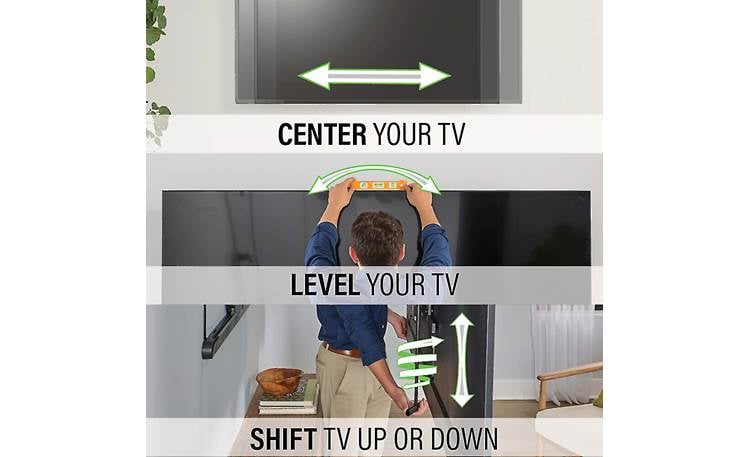 Sanus VLF828 Advanced full-motion 4D® + Shift™ wall mount for TVs 42"-90" at Crutchfield