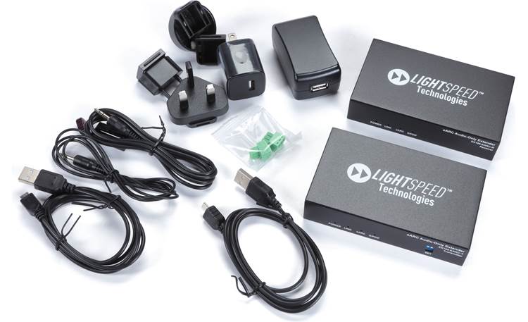 LightSpeed EX100-EARC-KIT Audio-only eARC/ARC extender kit at Crutchfield