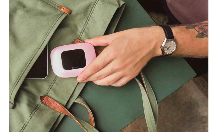 Cleer ARC 3 (Pink) Wireless open-ear earbuds with touchscreen case at ...