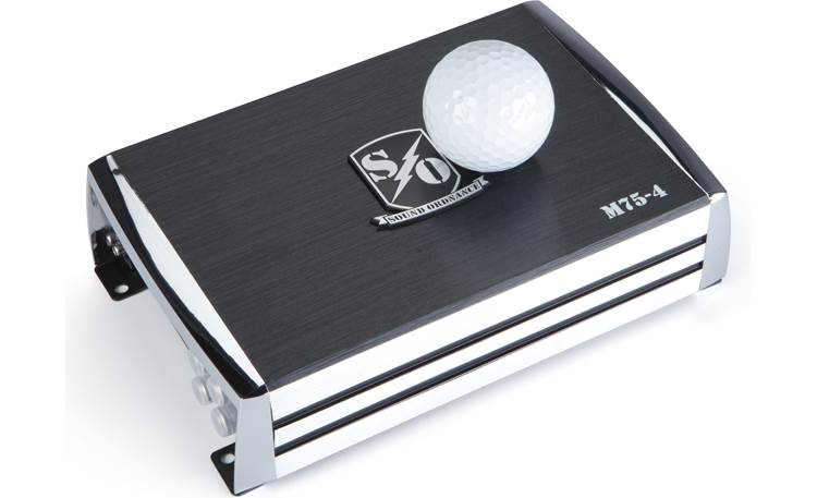 Sound Ordnance™ M75-4 Compact 4-channel car amplifier — 75 watts RMS x ...