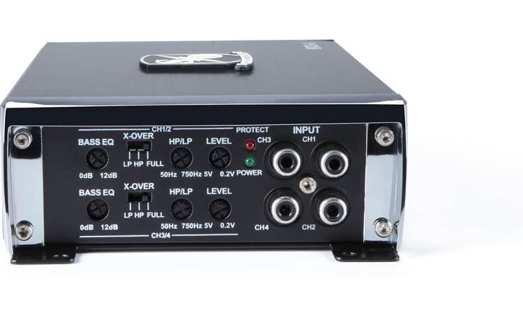 Sound Ordnance™ M75-4 Compact 4-channel car amplifier — 75 watts RMS x ...