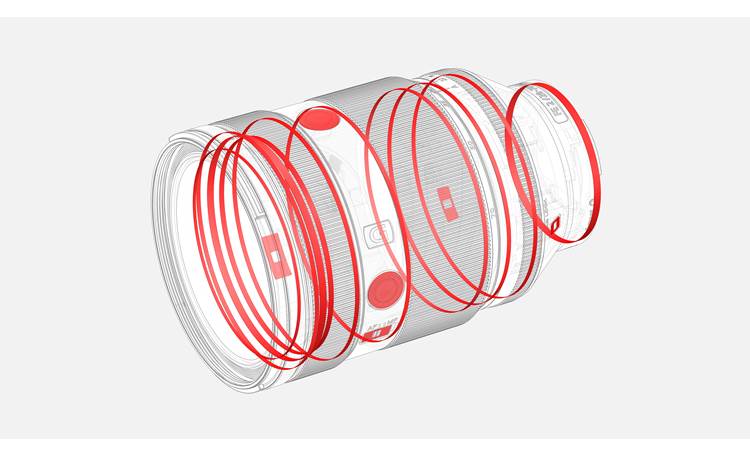 Sony SEL2870GM FE 28-70mm f/2 Premium G Master wide-aperture zoom lens ...