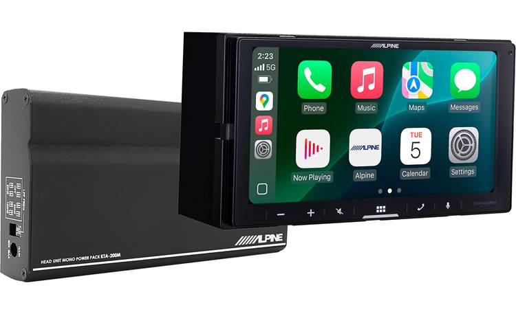 Alpine iLX-W770 and Mono Amp Package Includes iLX-W770 multimedia ...