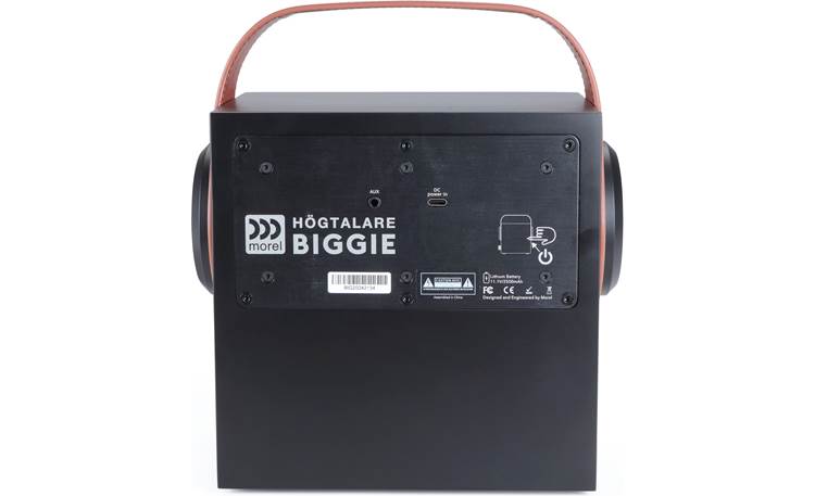 Morel BIGGIE (Cosmic Black) Portable Bluetooth® speaker at Crutchfield