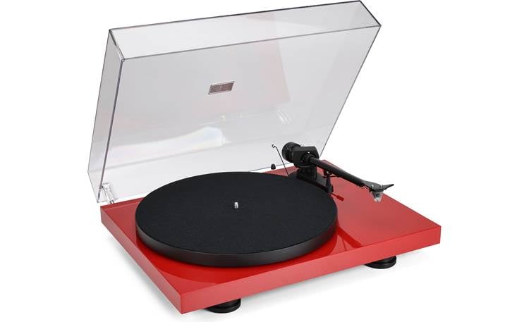 Pro-Ject Debut EVO 2 (High-gloss Red) Manual belt-drive turntable with ...