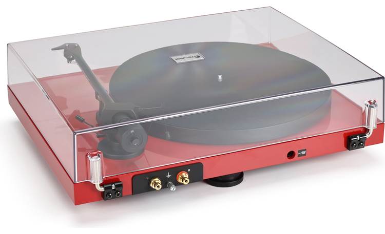 Pro-Ject Debut EVO 2 (High-gloss Red) Manual belt-drive turntable with ...