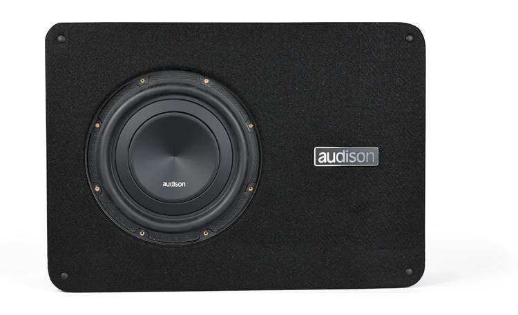 Audison Prima APBX 8 R Ported enclosure with 8" 4-ohm shallow subwoofer at Crutchfield