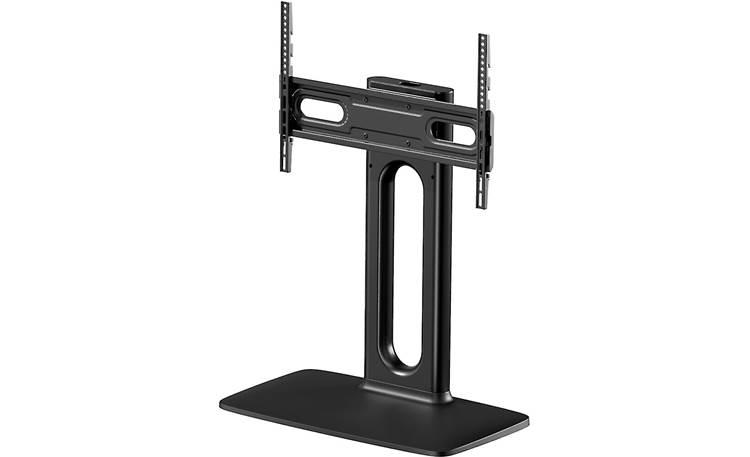 ErgoAV ERTSX2-01B Swiveling tabletop stand for TVs 46"-86", with built ...