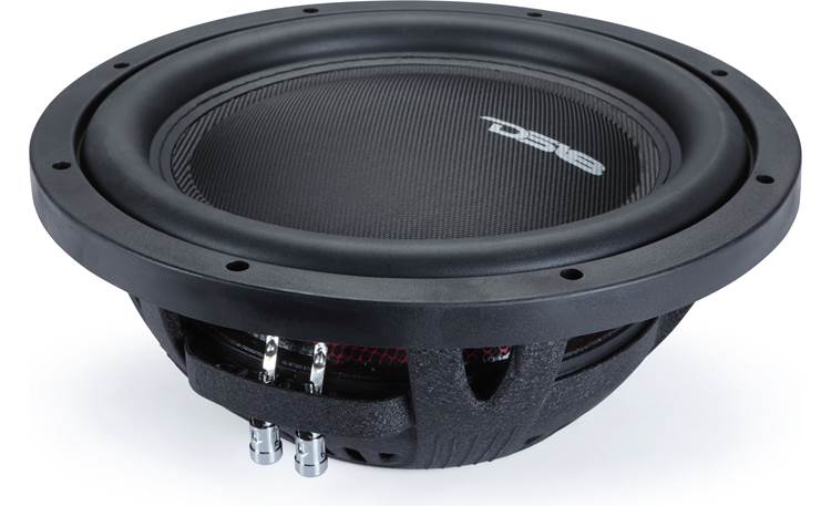 DS18 IXS12.4S 12" shallow-mount subwoofer with 4-ohm impedance at Crutchfield