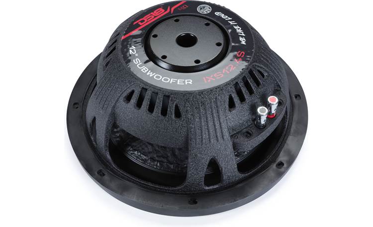 DS18 IXS12.4S 12" shallow-mount subwoofer with 4-ohm impedance at ...