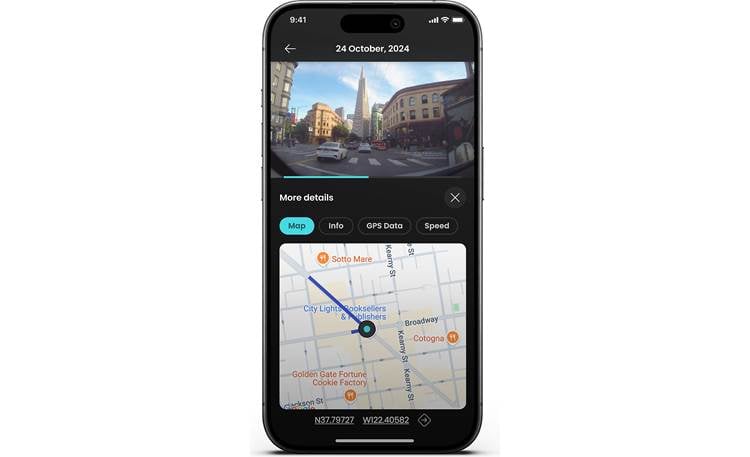 Nextbase Piqo Dash Cam 2K dash cam with WiFi, Bluetooth, GPS, and voice ...
