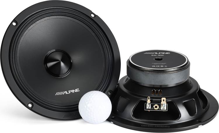 Alpine DM-65C-G DM-Series 6-1/2" component speaker system at Crutchfield