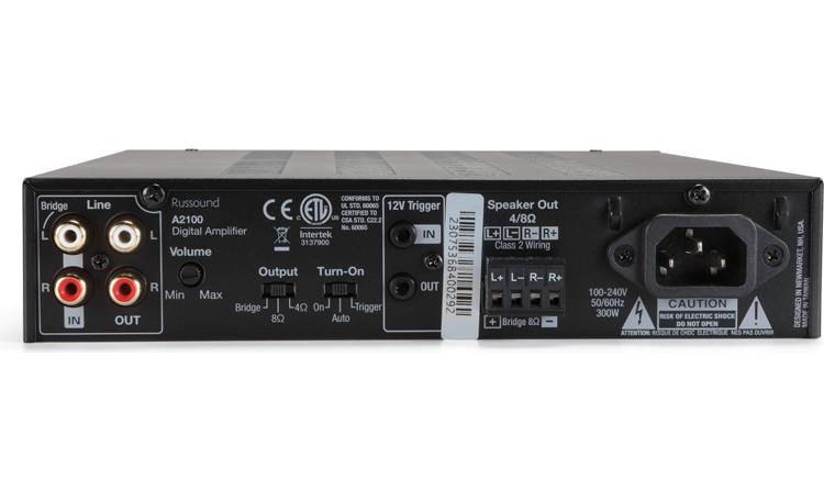 Russound A2100 Compact stereo power amplifier at Crutchfield