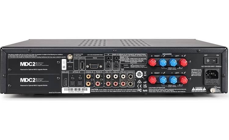 NAD C 379 Integrated amplifier with DAC and Bluetooth® at Crutchfield