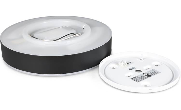 Philips Hue Enrave White Ambiance Ceiling Light (Medium) (Black) Smart ...