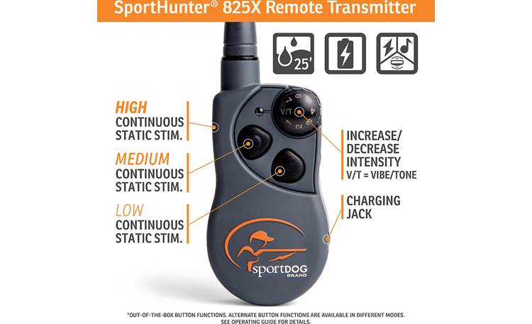 SportDOG® SportHunter® 825X Long-range training collar for sporting ...