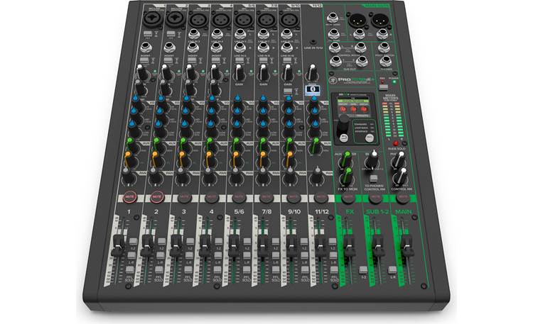 Mackie ProFX12V3+ 12-channel mixer with enhanced effects, compression ...