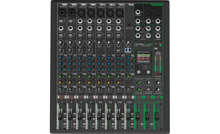 Mackie ProFX12V3+ 12-channel mixer with enhanced effects, compression ...