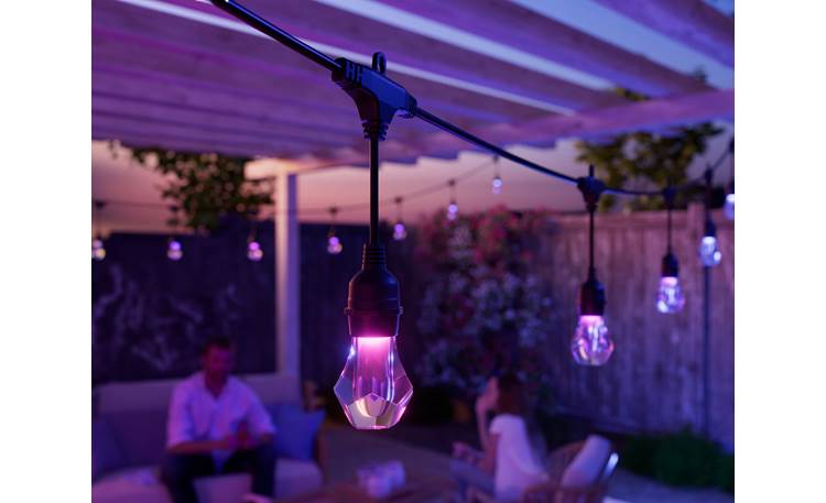 Nanoleaf Essentials Matter Multicolor Outdoor String Lights Smarter Kit ...