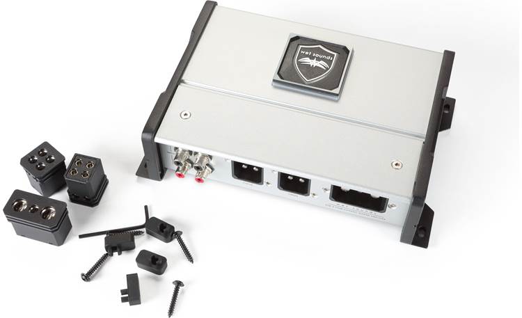 Wet Sounds HTM-4 4-channel marine amplifier — 85 watts RMS x 4 at Crutchfield