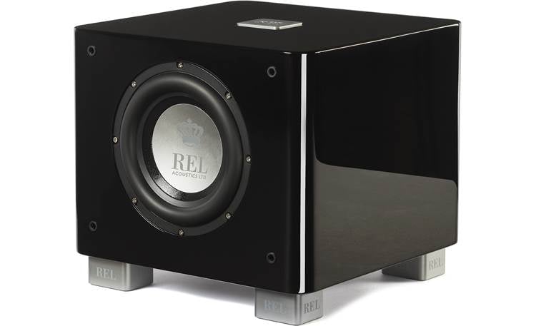 REL T/7x (Black) 8" powered subwoofer with 10" passive radiator at ...