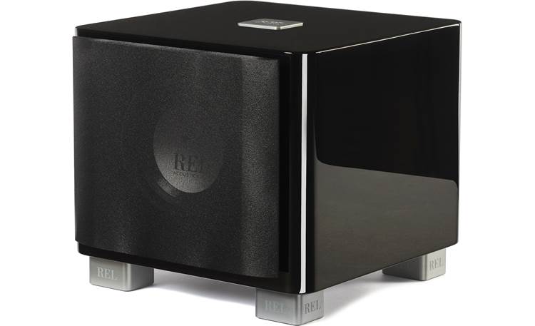 REL T/7x (Black) 8" powered subwoofer with 10" passive radiator at ...