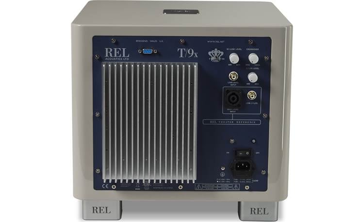 REL T/9x (Grey) 10" powered subwoofer with 10" passive radiator at ...