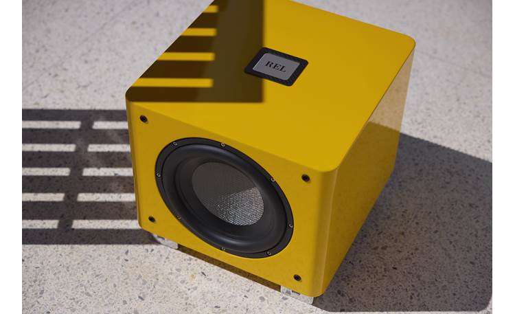 REL T/9x SE (Le Mon Yellow) 10" powered subwoofer with 10" passive ...