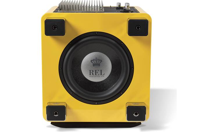REL T/9x SE (Le Mon Yellow) 10" powered subwoofer with 10" passive ...
