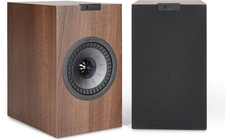 KEF Q1 Meta (Walnut) Bookshelf speakers at Crutchfield