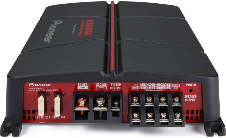 Pioneer GM-A6704 4-channel car amplifier — 60 watts RMS x 4 at Crutchfield